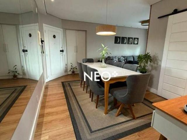 Apartamento 3 Dormitórios reformado e decorado à Venda no Acqua Play Resort em Santos – Condomínio