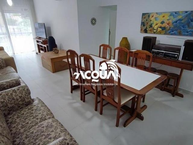 Apartamento 3 dormitórios sacada Enseada Guarujá