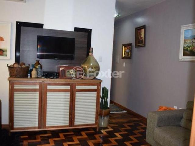 Apartamento 3 dormitórios, sacada, garagem coberta, no Petrópolis