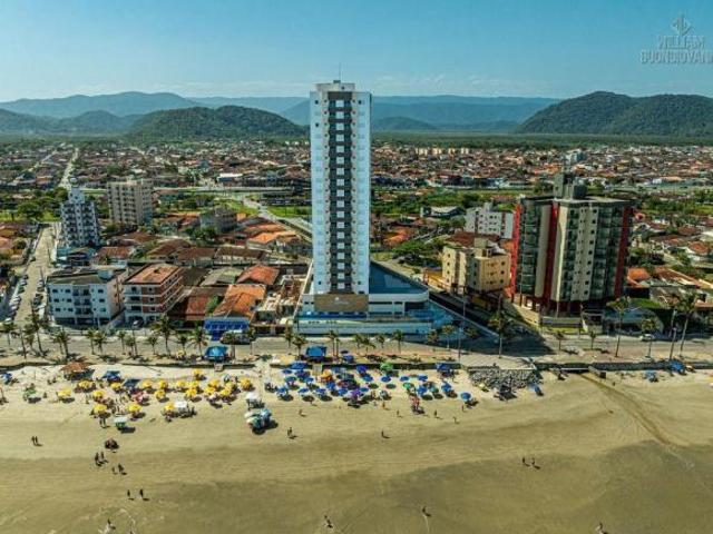 Apartamento 3 dormitórios sendo 1 suíte frente mar – Mongaguá