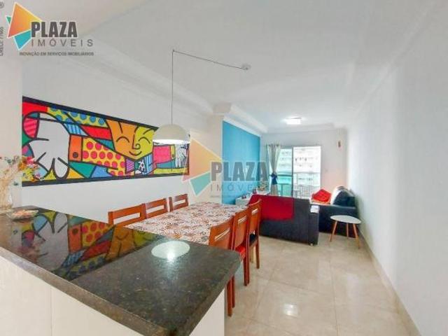 Apartamento 3 dormitórios sendo 2 suítes à venda, 107 m² Aviação Praia Grande/SP
