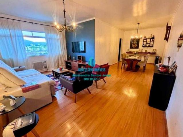 Apartamento 3 dormitórios VENDA, vaga DEMARCADA, em Gonzaga, Santos/SP
