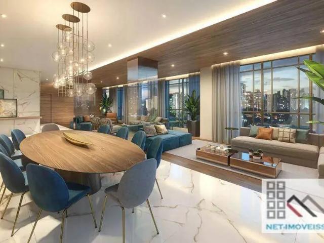 Apartamento 3 dormitórios 121m², 3 suítes, varanda gourmet, 2 vagas. Próximo da estação santos – i