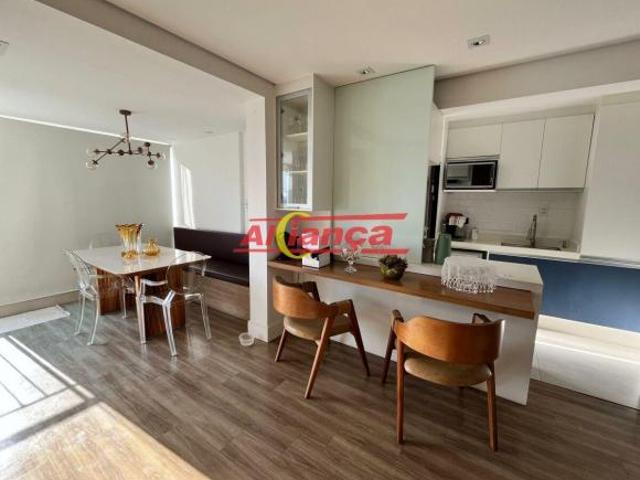 APARTAMENTO 3 DORMITÓRIOS 1 SUIÍTE COND CLASS, 2 VAGAS, 91 M² VILA AUGUSTA GUARULHOS SP