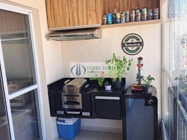 Apartamento 3 Dormitórios,1 Suíte, 1 Vaga e Varanda Gourmet Metrô São Judas