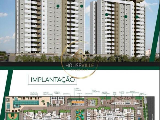 Apartamento 3 dormitórios 1 suíte, 2 vagas, Soul Parque Industrial, Sjc