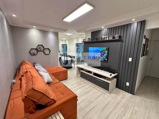 Apartamento 3 dormitórios, 1 suíte, 2 banheiros e 2 vagas na Vila Mazzei