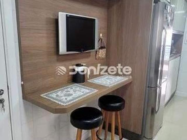 Apartamento 3 dormitórios 1 suíte com varanda gourmet em Santo André Jardim