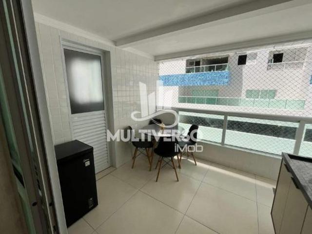 Apartamento 3 dormitórios 1 suíte com varanda gourmet na Zona Orla da Ocian | Praia Grande SP