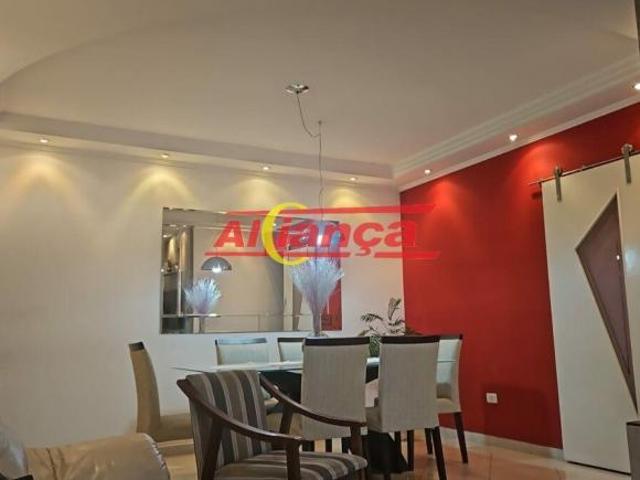 Apartamento 3 Dormitórios 1 Suíte Vila Galvão 2 Vaga 130m²
