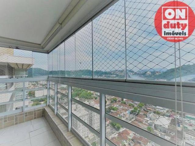 Apartamento 3 dormitórios, 1 Vaga, Lazer Vila Belmiro Santos/SP