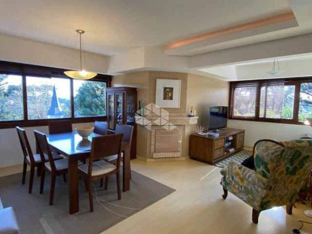Apartamento 3 dormitórios, 1 vaga, no Centro, a 5 minutos da Rua Coberta de Gramado