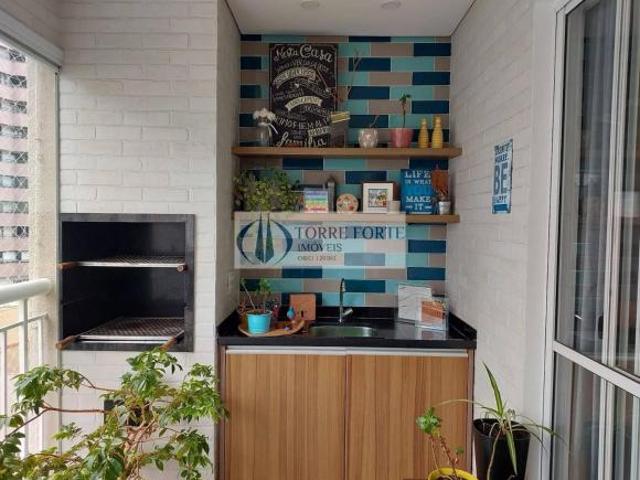 Apartamento 3 dormitórios 1suíte 2 vagas varanda Gourmet Vila Regente Feijó