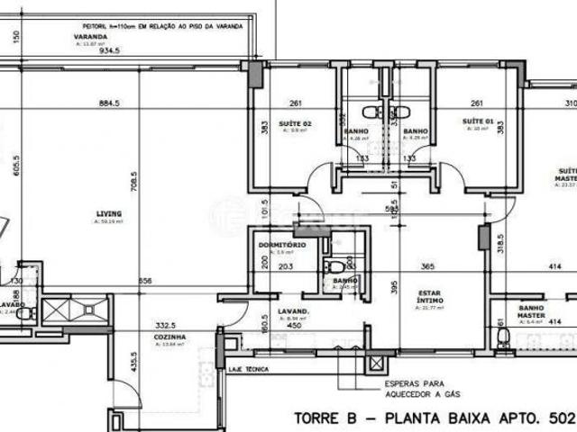 Apartamento, 3 dormitórios, 216 m², em Boa Vista