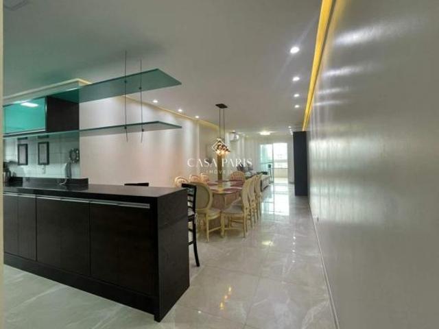 Apartamento 3 dormitórios 2 suítes no Canto do Forte – 119m² com varanda gourmet, 2 vagas e lazer