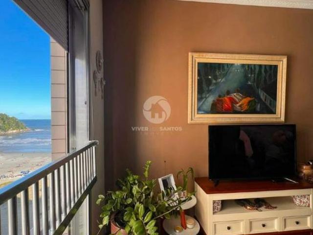Apartamento 3 Dormitórios, 2 Suítes e Pé na Areia no José Menino Santos SP