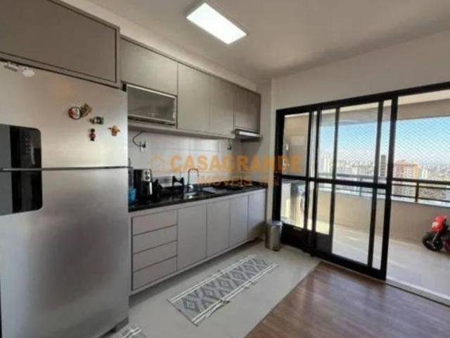 Apartamento 3 dormitórios 2 suítes, 2 vagas, Wonder, Sjc