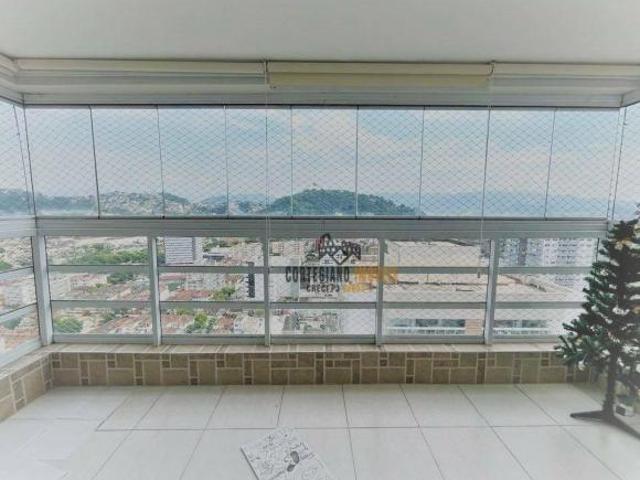 Apartamento 3 dormitórios, 2 Vagas Demarcadas, Lazer Vila Belmiro Santos/SP