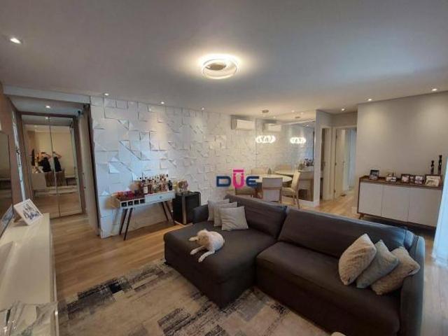 Apartamento 3 dormitórios, 2 vagas, lazer completo, na Ponta da Praia, Santos