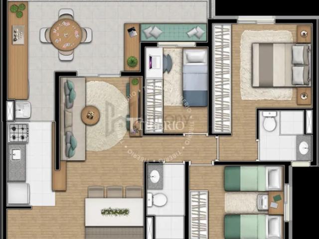 Apartamento 3 dormitórios 2 vagas saude