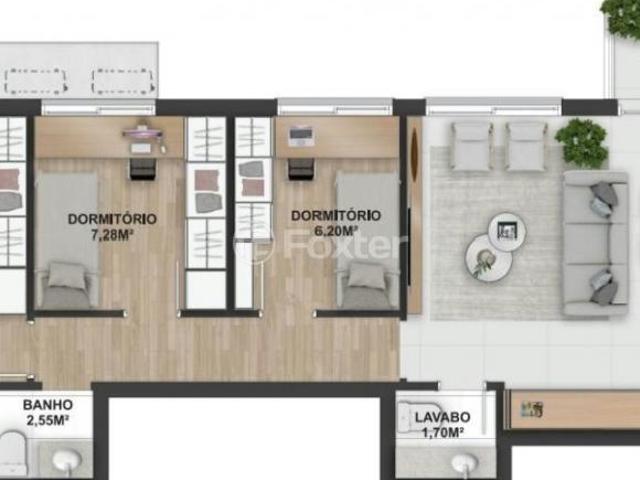 Apartamento, 3 dormitórios, 79 m², em Passo da Areia