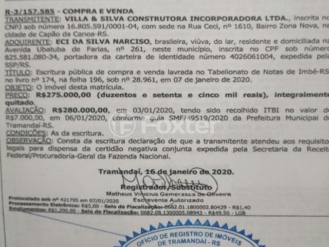 Apartamento, 3 dormitórios, 80.22 m², em Centro