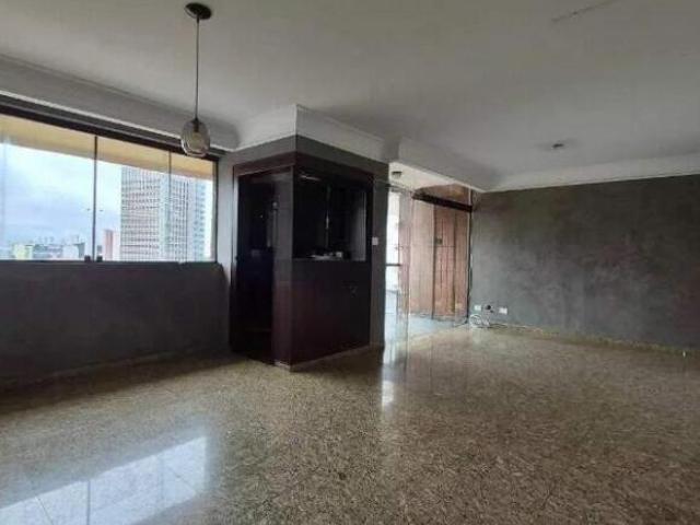 Apartamento 3 dorms com 2 suítes na Vila Bastos, frente, 140 m², 2 vagas – Financiamento aceito