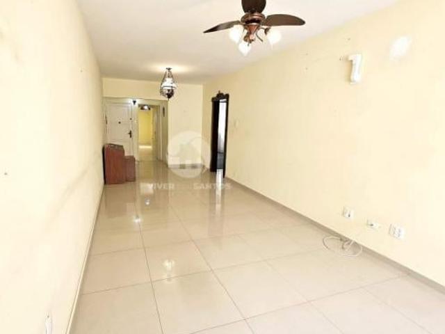 Apartamento 3 dorms com dep. – 1 quadra da praia – Boqueirão/Santos