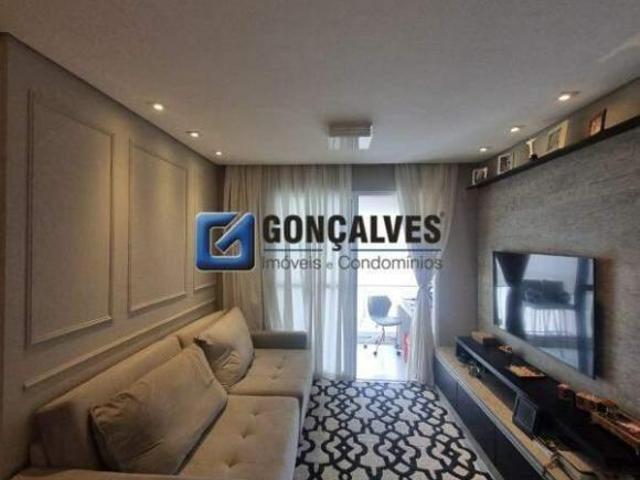 Apartamento 3 Dorms 1 Suíte com Varanda Gourmet e 2 Vagas no Centro de SBC
