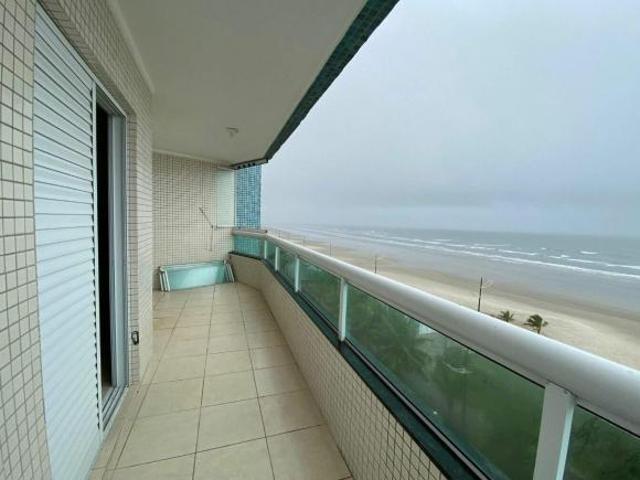 Apartamento à venda na Praia Grande Caiçara FRETE MAR, 3 dorms 1 suíte e lazer completo