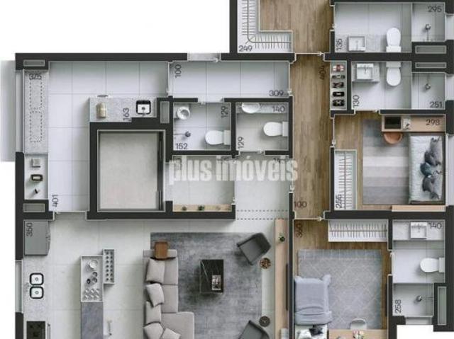 Apartamento 3 Quartos 3 Suites 2 Vagas nas Perdizes!