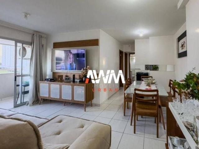 Apartamento 3 quartos 1 suíte | 77,5 m² | 2 vagas | Lazer completo – Parque Amazônia R$ 455.000,00