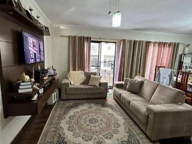 Apartamento 3 Quartos, 1 Suíte, 1 Vaga, Vista Mar Pompéia Santos SP
