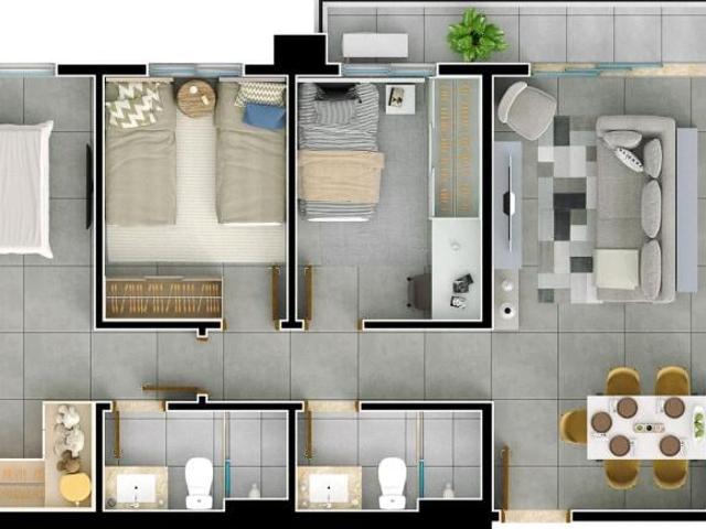 APARTAMENTO 3 QUARTOS 1SUITE NOVO NUNCA HABITADO