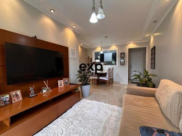 Apartamento 3 quartos, 2 suites 91m2 no Bosque, Campinas 1 vaga coberta churrasqueira e piscina in