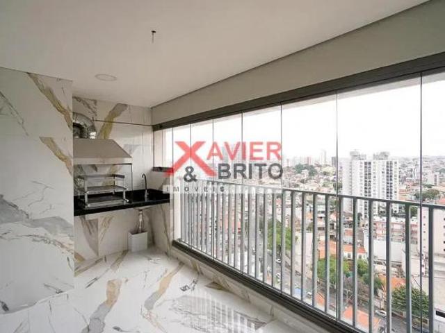 Apartamento 3 Quartos com Suíte e Sacada Gourmet na Vila Matilde 80m² 1 Vaga