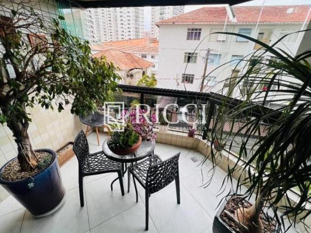Apartamento 3 quartos com suíte Ponta da Praia Santos