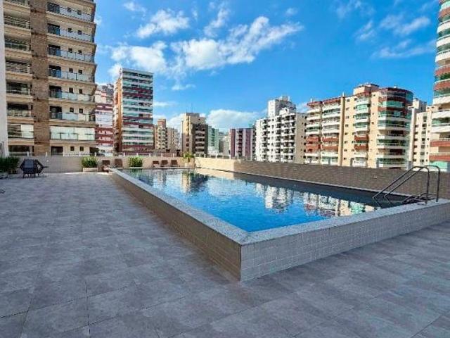 Apartamento 3 quartos com 2 suítes, vista mar e lazer completo próximo à praia na Guilhermina