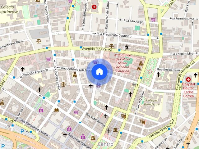 Apartamento 3 Quartos Centro 90m²