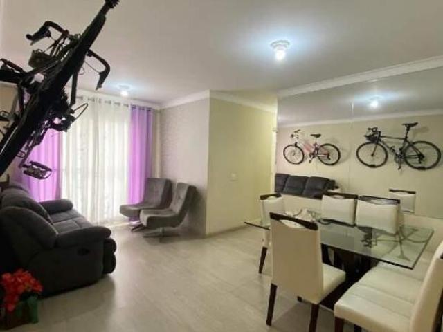 Apartamento 3 quartos à venda em Santo André Novo Homero Thon, 70 m²