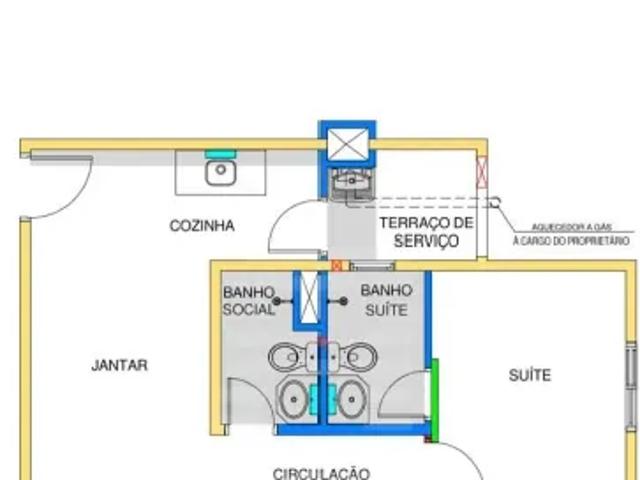 Apartamento 3 quartos à venda no Jardim Paranapanema 58m2