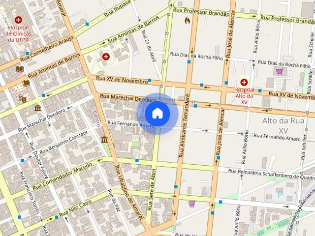Apartamento 3 Quartos Alto da Rua XV 103m²