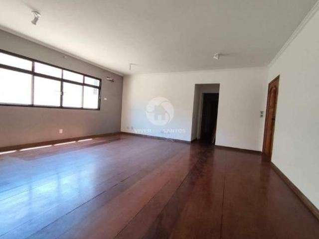 Apartamento 3 quartos, dependência completa e vaga demarcada Campo Grande Santos