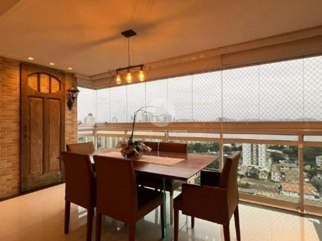 Apartamento 3 quartos e lazer completo na Ponta da Praia em Santos