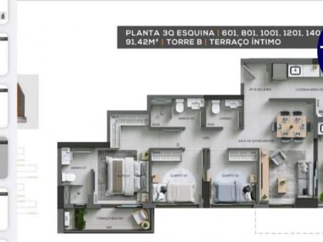 APARTAMENTO 3 QUARTOS ELEVA 25 ÁGUAS CLARAS/DF