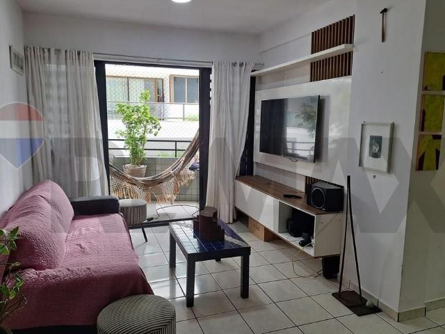 Apartamento 3 Quartos Mobiliado para Alugar no Cabo Branco | 97m² | 2 Vagas | Piscina