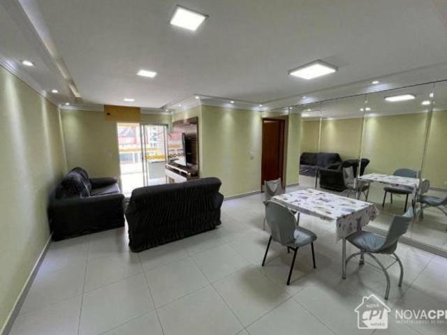Apartamento 3 Quartos Mobiliado para Venda em Praia Grande SP