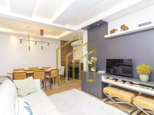 Apartamento 3 Quartos no Água Verde, 88m², Suíte + Escritório, 2 Vagas Vagão, Churrasqueira, Mobilia