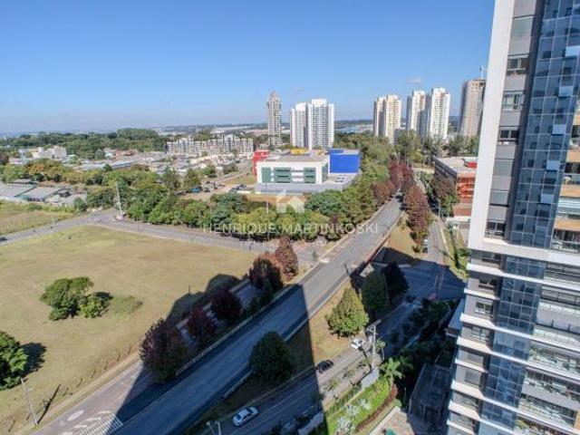 Apartamento 3 quartos no Ecoville com vista aberta, 109m², 2 vagas | Depósito, Andar Alto View Eco