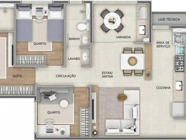 Apartamento 3 quartos no Estoril